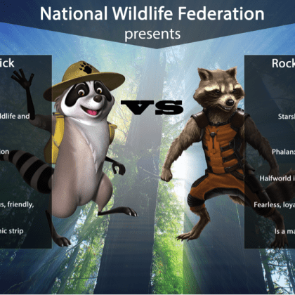 Ranger Rick vs Rocket Raccoon • The National Wildlife Federation Blog ...