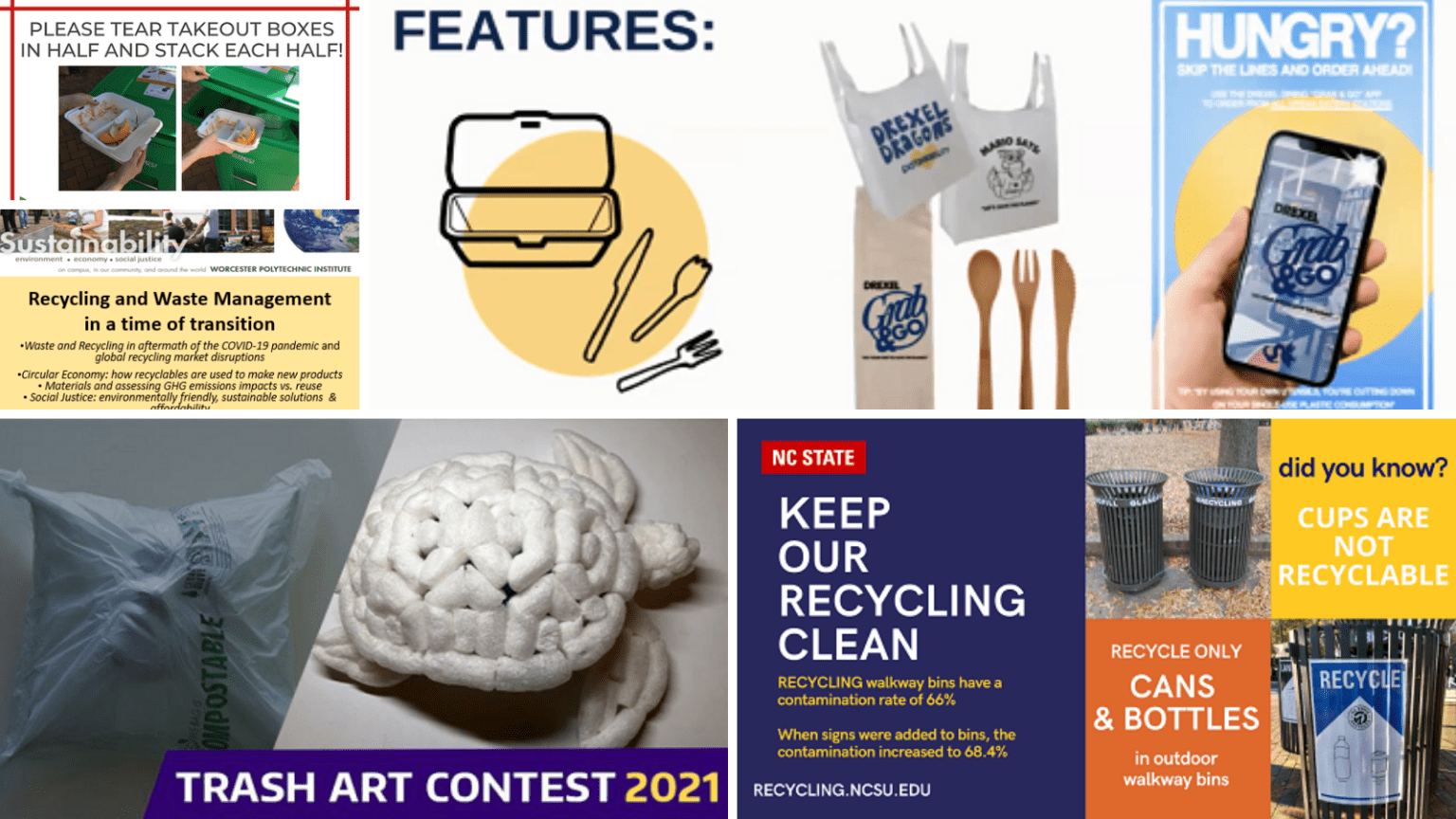 How College Campuses got Creative Reducing Waste in 2021 - The National ...